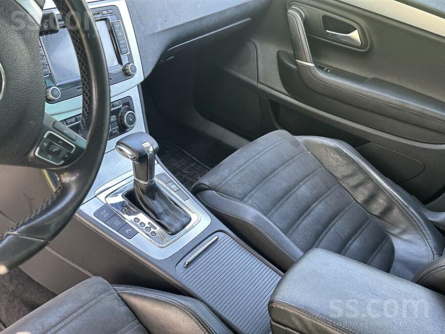 Black Volkswagen CC / Passat CC 2010 in Riga, with an engine capacity of 2.00 L and mileage of 408 thousand km for 4350 €, photo 5 on AUTOMOTO.COM.LV