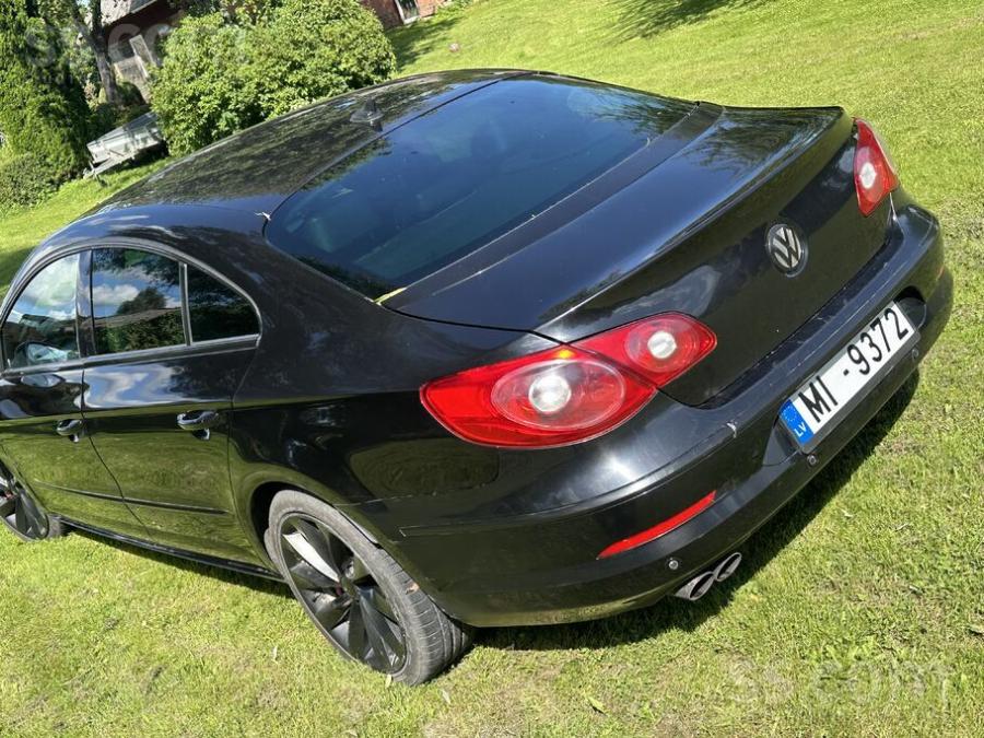 Black Volkswagen CC / Passat CC 2010 in Riga, with an engine capacity of 2.00 L and mileage of 408 thousand km for 4350 €, photo 10 on AUTOMOTO.COM.LV