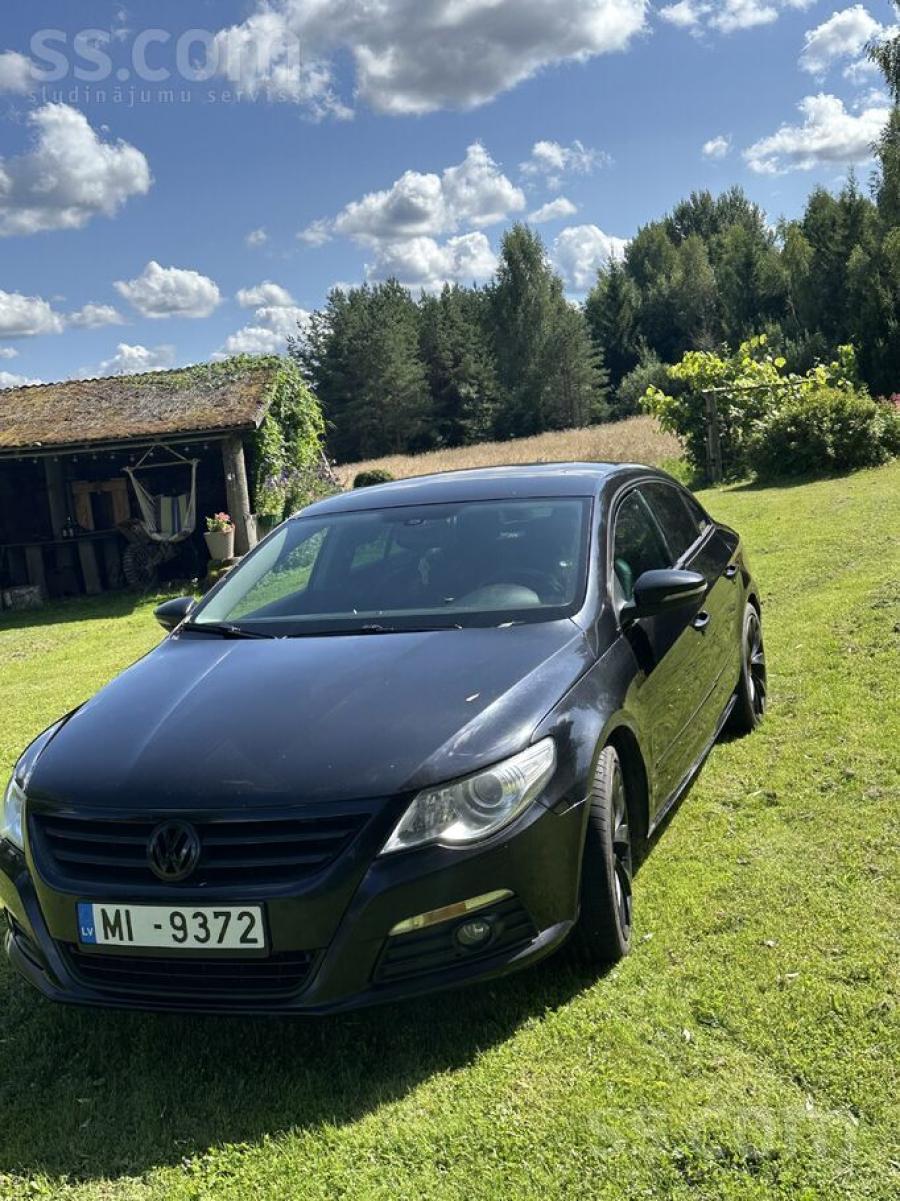Black Volkswagen CC / Passat CC 2010 in Riga, with an engine capacity of 2.00 L and mileage of 408 thousand km for 4350 €, photo 13 on AUTOMOTO.COM.LV