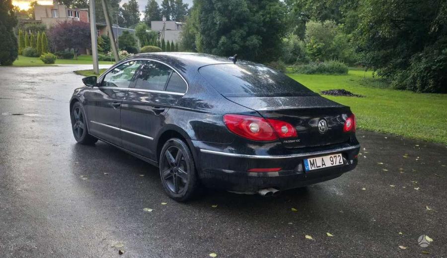 Melns Volkswagen CC / Passat CC 2010 Marijampole, ar dzinēja tilpumu 1.97 L un nobraukumu 244 tūkst. km par 3300 €, foto 3 vietnē AUTOMOTO.COM.LV