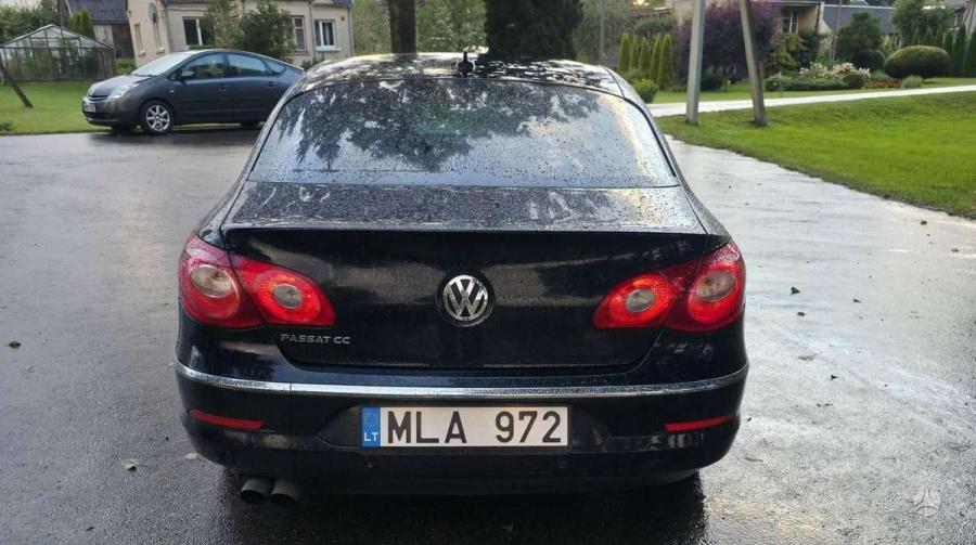 Melns Volkswagen CC / Passat CC 2010 Marijampole, ar dzinēja tilpumu 1.97 L un nobraukumu 244 tūkst. km par 3300 €, foto 4 vietnē AUTOMOTO.COM.LV