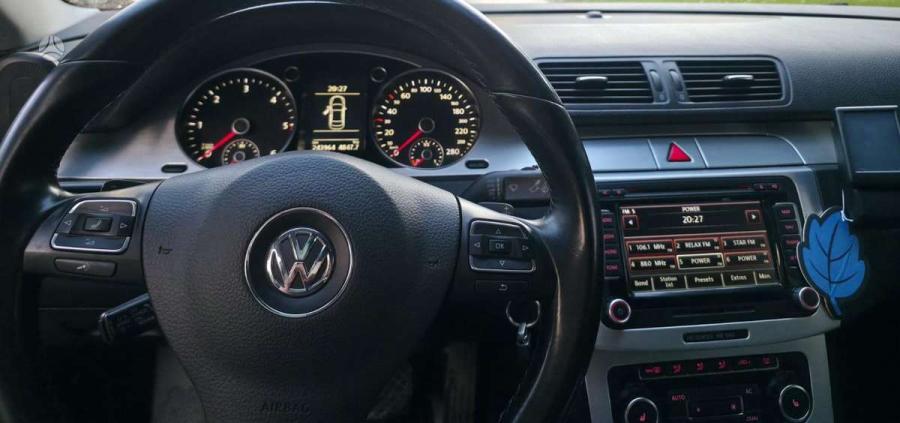 Melns Volkswagen CC / Passat CC 2010 Marijampole, ar dzinēja tilpumu 1.97 L un nobraukumu 244 tūkst. km par 3300 €, foto 9 vietnē AUTOMOTO.COM.LV