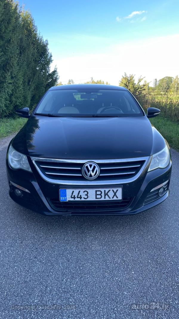 Black Volkswagen CC / Passat CC 2010 in Tartu, with an engine capacity of 1.80 L and mileage of 289 thousand km for 3500 €, photo 5 on AUTOMOTO.COM.LV