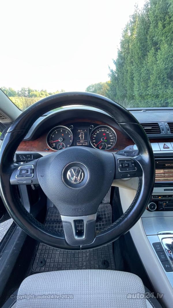 Black Volkswagen CC / Passat CC 2010 in Tartu, with an engine capacity of 1.80 L and mileage of 289 thousand km for 3500 €, photo 9 on AUTOMOTO.COM.LV