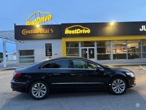 Black Volkswagen CC / Passat CC 2010 in Jonava, with an engine capacity of 2.00 L and mileage of 390 thousand km for 2000 €, photo 5 on AUTOMOTO.COM.LV