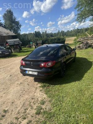 Black Volkswagen CC / Passat CC 2010 in Riga, with an engine capacity of 2.00 L and mileage of 415 thousand km for 3950 €, photo  on AUTOMOTO.COM.LV