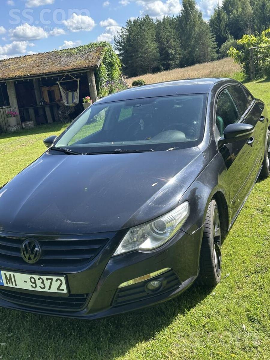Black Volkswagen CC / Passat CC 2010 in Riga, with an engine capacity of 2.00 L and mileage of 415 thousand km for 3950 €, photo 10 on AUTOMOTO.COM.LV