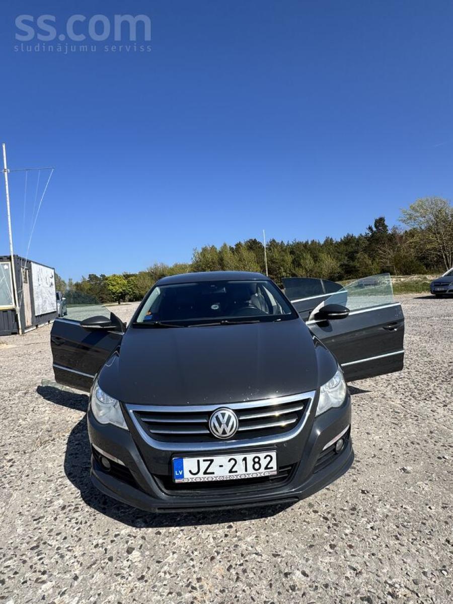 Black Volkswagen CC / Passat CC 2011 in Liepaja, with an engine capacity of 2.00 L and mileage of 304 thousand km for 5900 €, photo 26 on AUTOMOTO.COM.LV