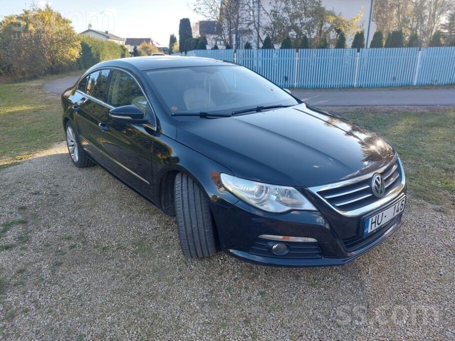 Melns Volkswagen CC / Passat CC 2011 Rīga, ar dzinēja tilpumu 1.80 L un nobraukumu 192 tūkst. km par 5600 €, foto 2 vietnē AUTOMOTO.COM.LV