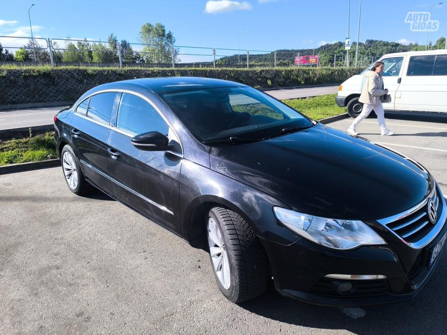 Black Volkswagen CC / Passat CC 2011 in Vilnius, with an engine capacity of 2.00 L and mileage of 256 thousand km for 4200 €, photo 1 on AUTOMOTO.COM.LV