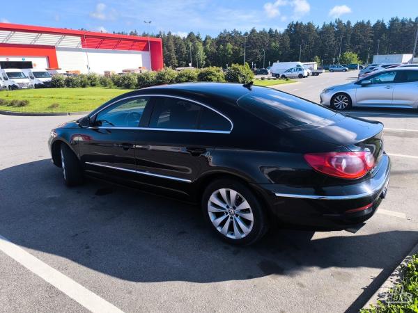 Black Volkswagen CC / Passat CC 2011 in Vilnius, with an engine capacity of 2.00 L and mileage of 256 thousand km for 4200 €, photo 4 on AUTOMOTO.COM.LV