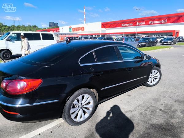 Black Volkswagen CC / Passat CC 2011 in Vilnius, with an engine capacity of 2.00 L and mileage of 256 thousand km for 4200 €, photo 5 on AUTOMOTO.COM.LV