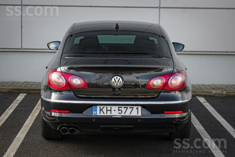 Black Volkswagen CC / Passat CC 2011 in Riga, with an engine capacity of 1.80 L and mileage of 0 thousand km for 5950 €, photo 6 on AUTOMOTO.COM.LV