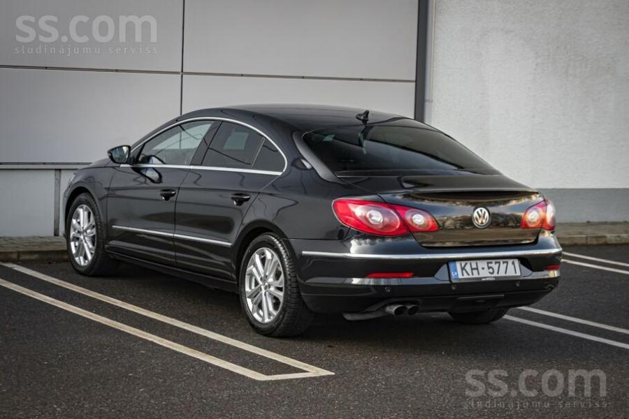 Black Volkswagen CC / Passat CC 2011 in Riga, with an engine capacity of 1.80 L and mileage of 0 thousand km for 5950 €, photo 7 on AUTOMOTO.COM.LV
