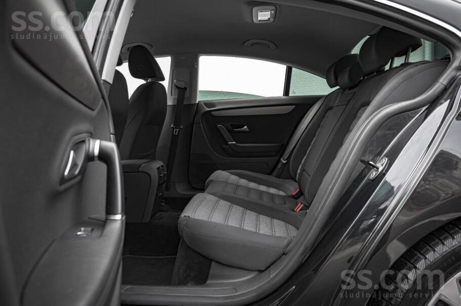 Black Volkswagen CC / Passat CC 2011 in Riga, with an engine capacity of 1.80 L and mileage of 0 thousand km for 5950 €, photo 11 on AUTOMOTO.COM.LV