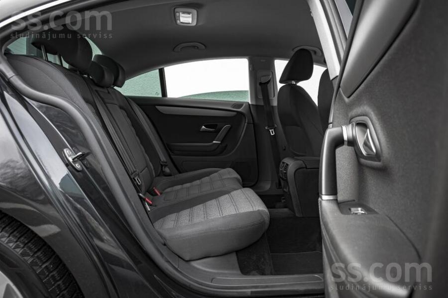Black Volkswagen CC / Passat CC 2011 in Riga, with an engine capacity of 1.80 L and mileage of 0 thousand km for 5950 €, photo 12 on AUTOMOTO.COM.LV