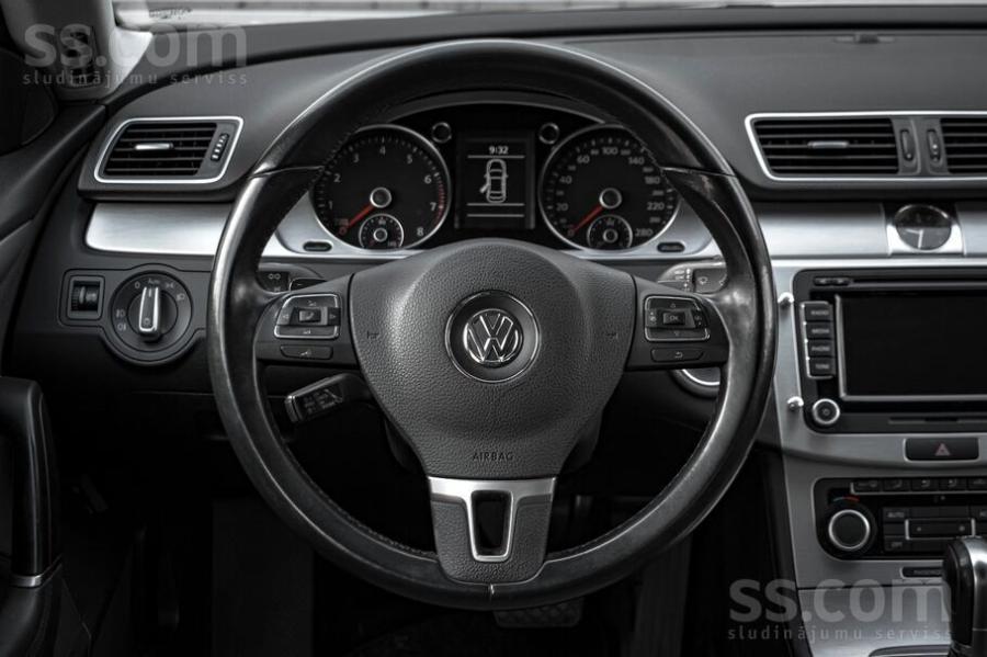 Black Volkswagen CC / Passat CC 2011 in Riga, with an engine capacity of 1.80 L and mileage of 0 thousand km for 5950 €, photo 20 on AUTOMOTO.COM.LV