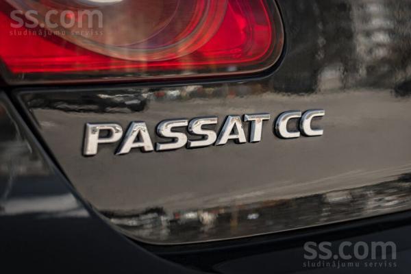 Black Volkswagen CC / Passat CC 2011 in Riga, with an engine capacity of 1.80 L and mileage of 188 thousand km for 6250 €, photo 7 on AUTOMOTO.COM.LV