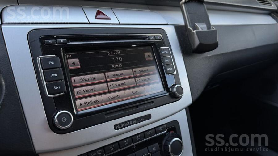 Melns Volkswagen CC / Passat CC 2011 Rīga, ar dzinēja tilpumu 2.00 L un nobraukumu 365 tūkst. km par 3350 €, foto 14 vietnē AUTOMOTO.COM.LV