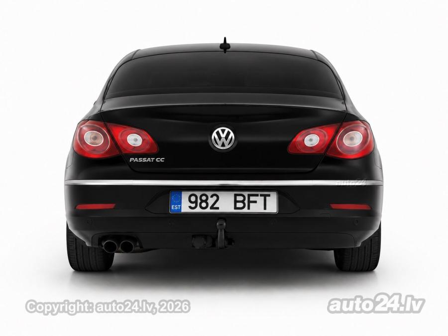Черный Фольксваген CC / Passat CC 2011 в Таллин, объемом двигателя 1.80 л и пробегом 252 тыс. км за 5590 €, фото 7 на AUTOMOTO.COM.LV