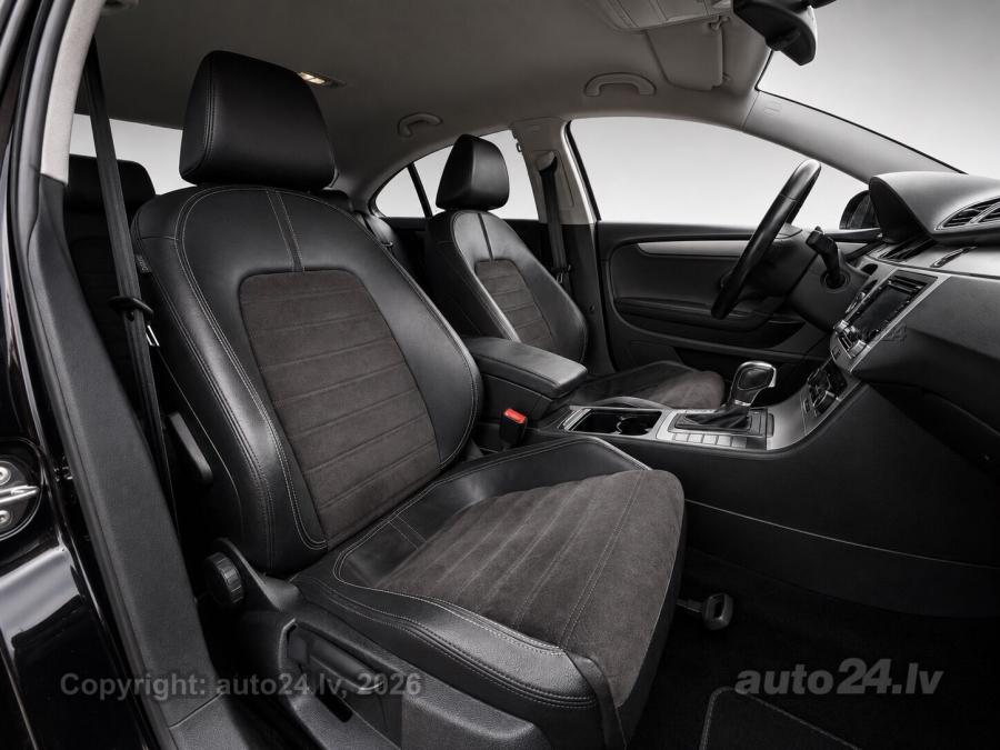Black Volkswagen CC / Passat CC 2011 in Tallinn, with an engine capacity of 1.80 L and mileage of 252 thousand km for 5590 €, photo 9 on AUTOMOTO.COM.LV