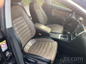 Black Volkswagen CC / Passat CC 2011 in Riga, with an engine capacity of 2.00 L and mileage of 316 thousand km for 2850 €, photo 5 on AUTOMOTO.COM.LV
