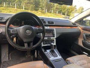 Black Volkswagen CC / Passat CC 2011 in Riga, with an engine capacity of 2.00 L and mileage of 316 thousand km for 2850 €, photo 7 on AUTOMOTO.COM.LV