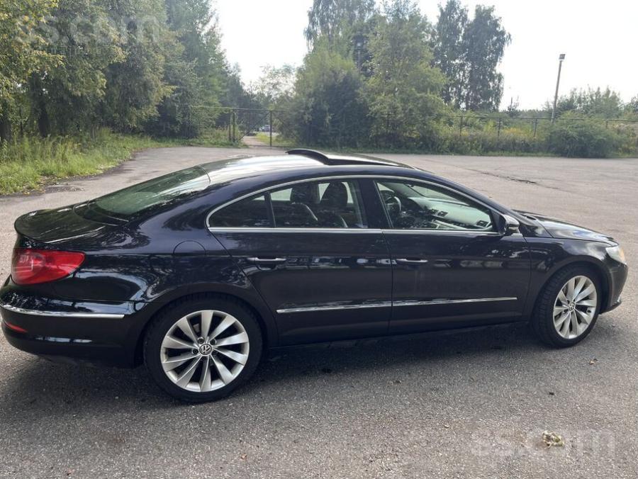 Black Volkswagen CC / Passat CC 2011 in Riga, with an engine capacity of 2.00 L and mileage of 316 thousand km for 2850 €, photo 8 on AUTOMOTO.COM.LV