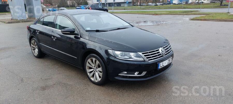 Melns Volkswagen CC / Passat CC 2012 Rīga, ar dzinēja tilpumu 2.00 L un nobraukumu 270 tūkst. km par 7100 €, foto 1 vietnē AUTOMOTO.COM.LV