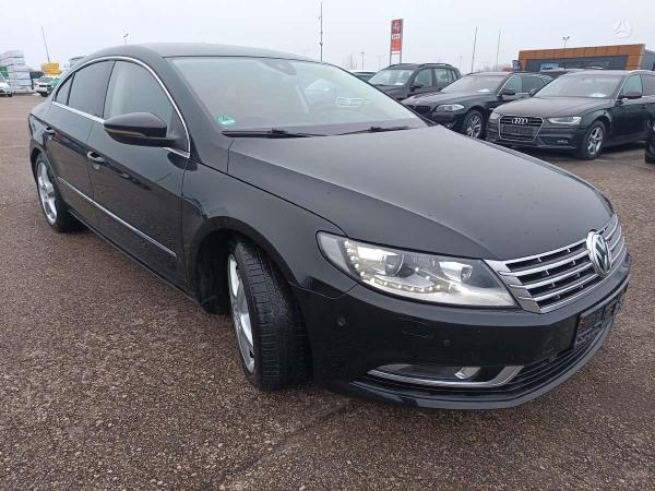 Black Volkswagen CC / Passat CC 2012 in Marijampole, with an engine capacity of 2.00 L and mileage of 232 thousand km for 5990 €, photo 3 on AUTOMOTO.COM.LV