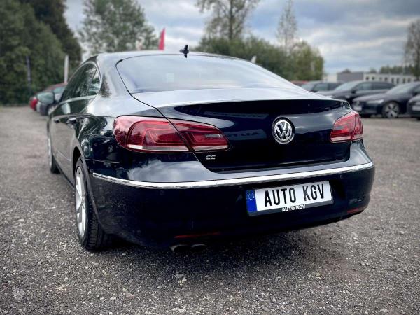 Black Volkswagen CC / Passat CC 2012 in Vilnius, with an engine capacity of 1.80 L and mileage of 414 thousand km for 6799 €, photo 4 on AUTOMOTO.COM.LV