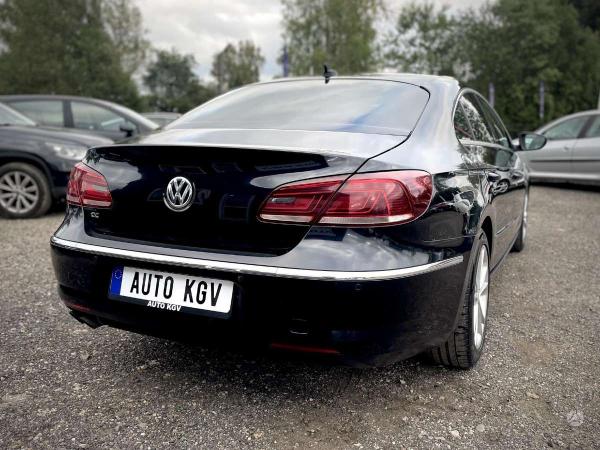 Black Volkswagen CC / Passat CC 2012 in Vilnius, with an engine capacity of 1.80 L and mileage of 414 thousand km for 6799 €, photo 5 on AUTOMOTO.COM.LV