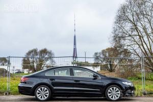 Black Volkswagen CC / Passat CC 2012 in Riga, with an engine capacity of 2.00 L and mileage of 273 thousand km for 6390 €, photo 5 on AUTOMOTO.COM.LV