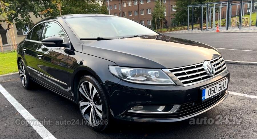 Black Volkswagen CC / Passat CC 2012 in Tallinn, with an engine capacity of 3.60 L and mileage of 296 thousand km for 13000 €, photo 1 on AUTOMOTO.COM.LV