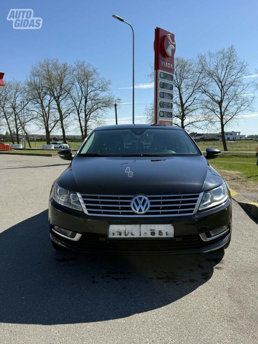 Black Volkswagen CC / Passat CC 2012 in Vilnius, with an engine capacity of 2.00 L and mileage of 301 thousand km for 5950 €, photo 3 on AUTOMOTO.COM.LV