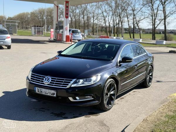 Black Volkswagen CC / Passat CC 2012 in Vilnius, with an engine capacity of 2.00 L and mileage of 301 thousand km for 5950 €, photo 3 on AUTOMOTO.COM.LV