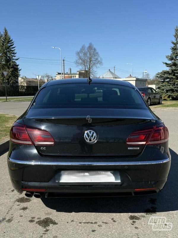 Black Volkswagen CC / Passat CC 2012 in Vilnius, with an engine capacity of 2.00 L and mileage of 301 thousand km for 5950 €, photo 5 on AUTOMOTO.COM.LV