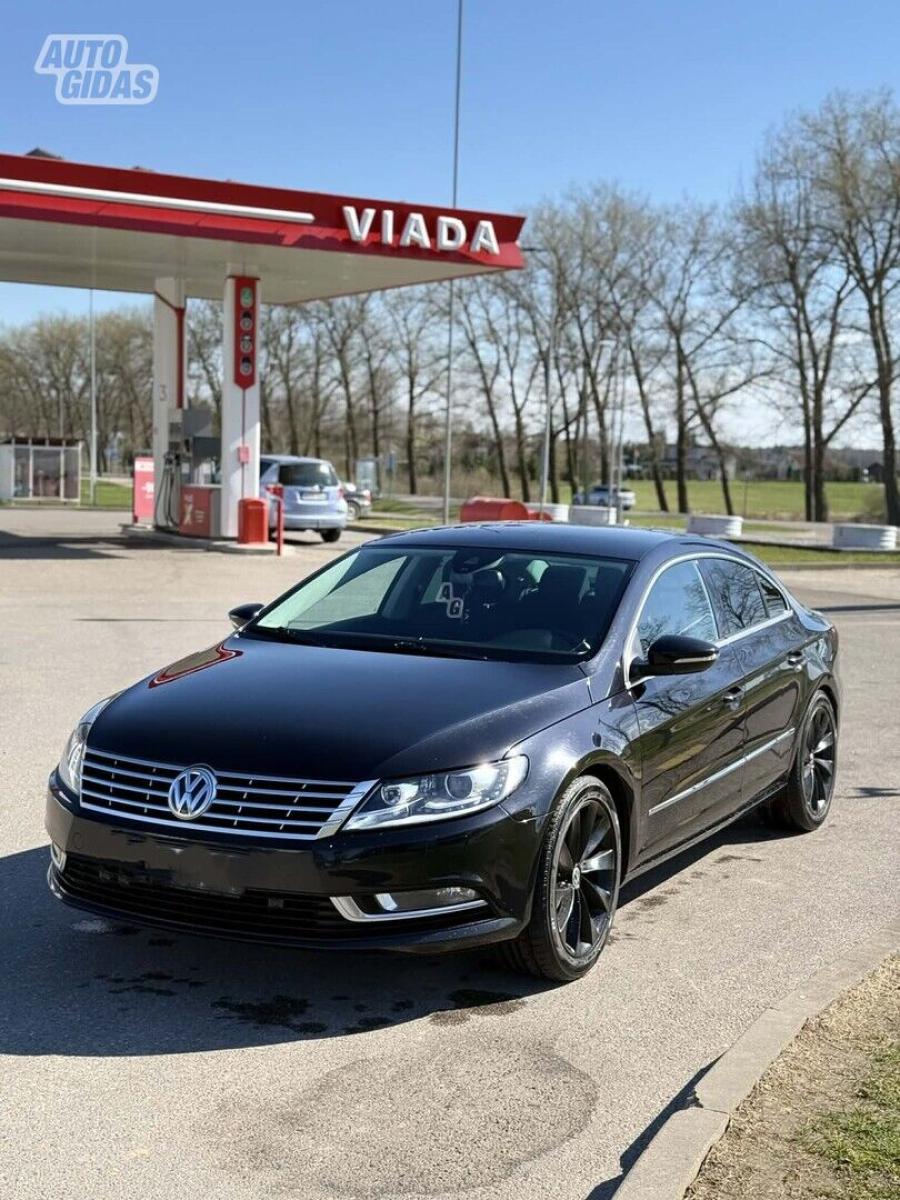 Black Volkswagen CC / Passat CC 2012 in Vilnius, with an engine capacity of 2.00 L and mileage of 301 thousand km for 5950 €, photo 9 on AUTOMOTO.COM.LV