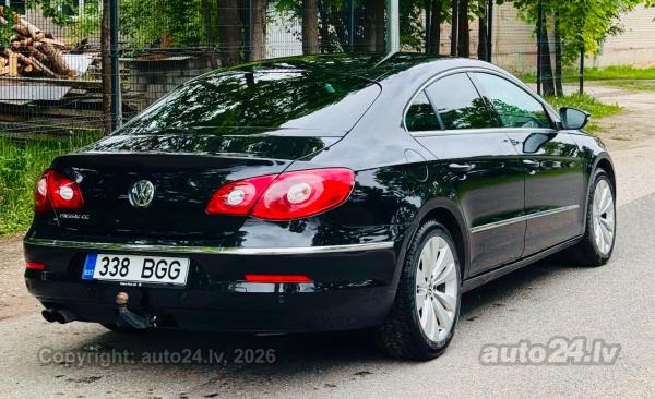 Black Volkswagen CC / Passat CC 2012 in Tartu, with an engine capacity of 1.80 L and mileage of 208 thousand km for 6500 €, photo 4 on AUTOMOTO.COM.LV