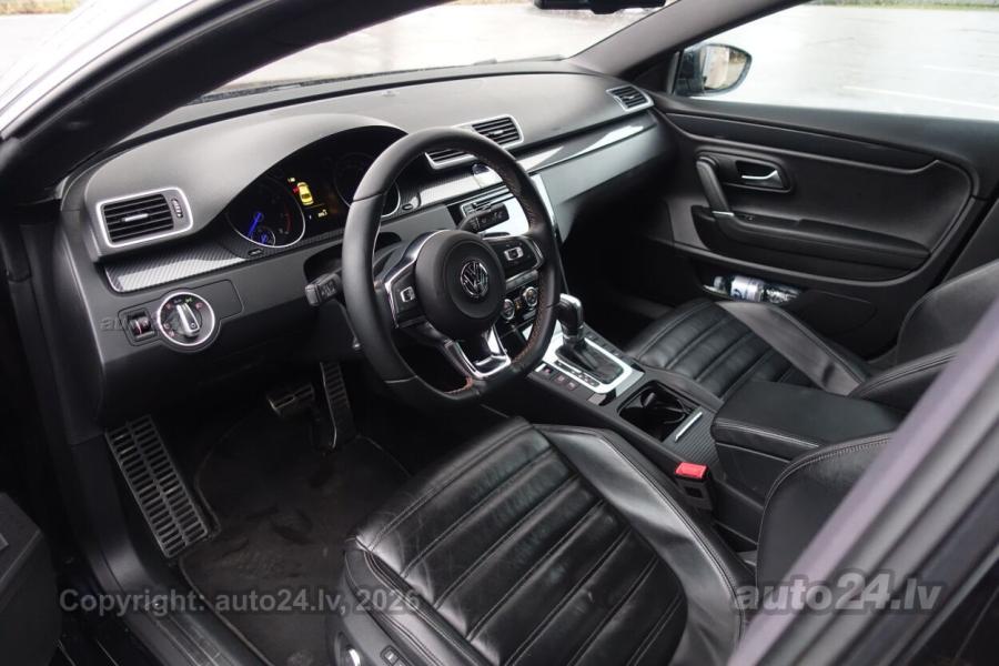 Black Volkswagen CC / Passat CC 2012 in Tallinn, with an engine capacity of 3.60 L and mileage of 302 thousand km for 8900 €, photo 6 on AUTOMOTO.COM.LV