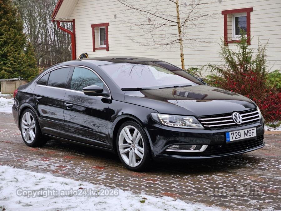 Black Volkswagen CC / Passat CC 2012 in Tallinn, with an engine capacity of 3.60 L and mileage of 302 thousand km for 8900 €, photo 20 on AUTOMOTO.COM.LV