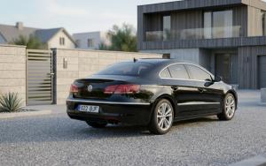 Black Volkswagen CC / Passat CC 2012 in Johvi, with an engine capacity of 1.80 L and mileage of 150 thousand km for 6990 €, photo 3 on AUTOMOTO.COM.LV