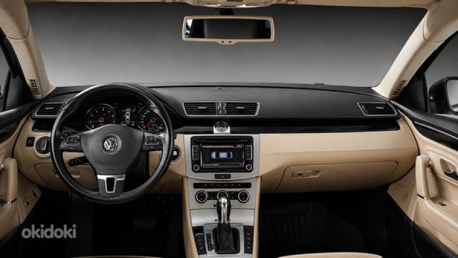 Black Volkswagen CC / Passat CC 2012 in Johvi, with an engine capacity of 1.80 L and mileage of 150 thousand km for 6990 €, photo 8 on AUTOMOTO.COM.LV