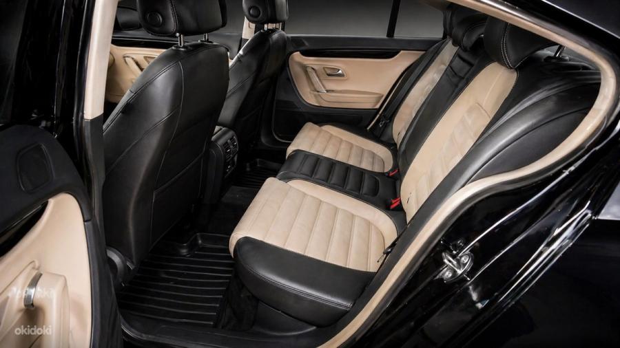 Black Volkswagen CC / Passat CC 2012 in Johvi, with an engine capacity of 1.80 L and mileage of 150 thousand km for 6990 €, photo 14 on AUTOMOTO.COM.LV