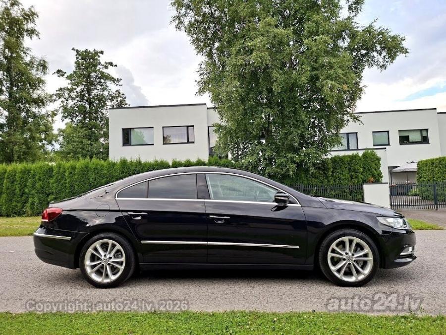 Black Volkswagen CC / Passat CC 2012 in Tallinn, with an engine capacity of 1.80 L and mileage of 151 thousand km for 6900 €, photo 6 on AUTOMOTO.COM.LV