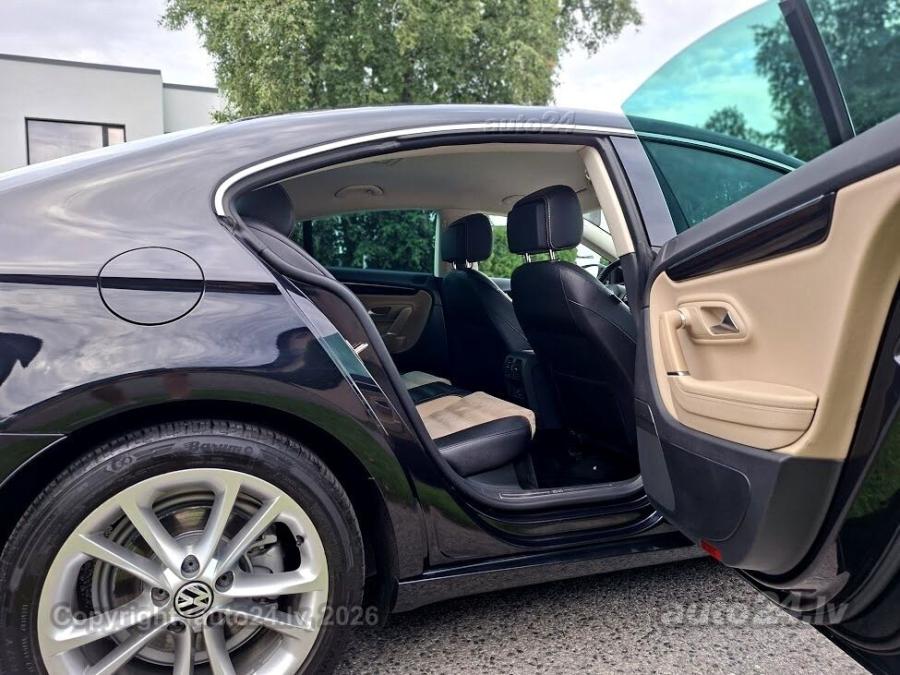 Black Volkswagen CC / Passat CC 2012 in Tallinn, with an engine capacity of 1.80 L and mileage of 151 thousand km for 6900 €, photo 15 on AUTOMOTO.COM.LV
