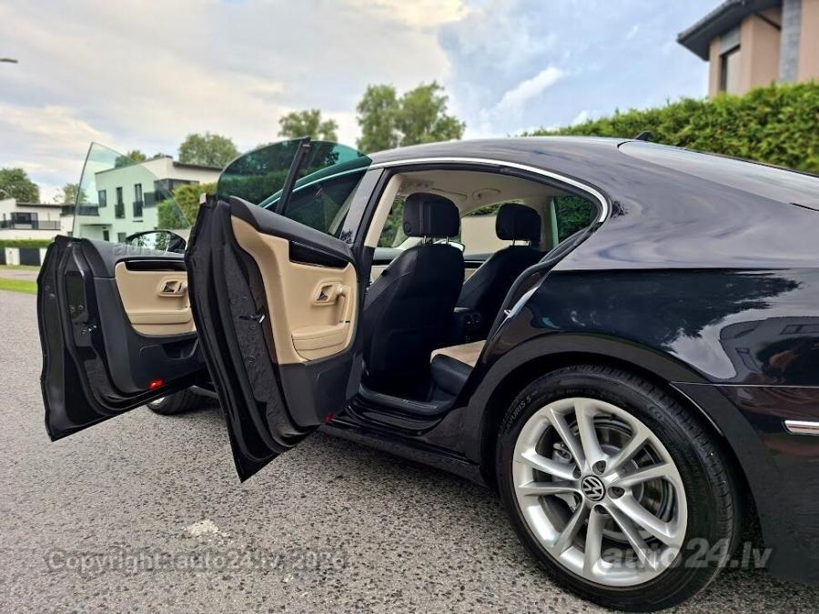 Black Volkswagen CC / Passat CC 2012 in Tallinn, with an engine capacity of 1.80 L and mileage of 151 thousand km for 6900 €, photo 17 on AUTOMOTO.COM.LV