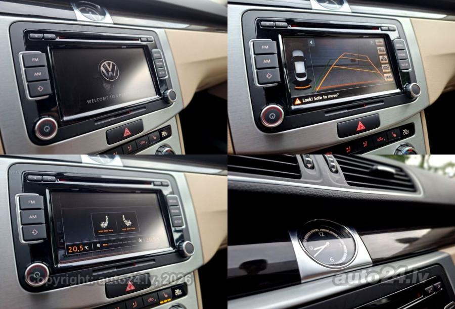 Black Volkswagen CC / Passat CC 2012 in Tallinn, with an engine capacity of 1.80 L and mileage of 151 thousand km for 6900 €, photo 21 on AUTOMOTO.COM.LV