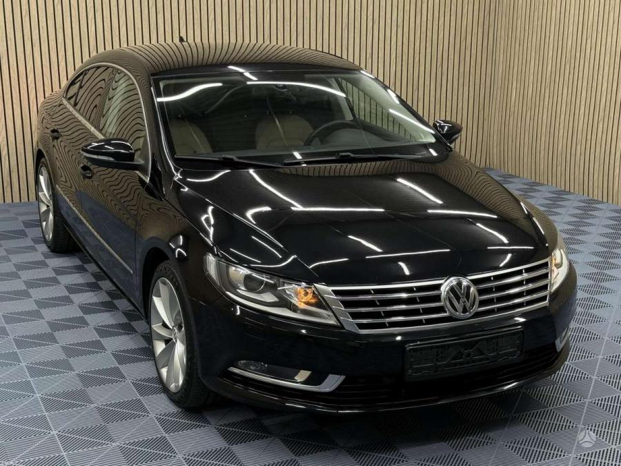 Black Volkswagen CC / Passat CC 2012 in Marijampole, with an engine capacity of 1.97 L and mileage of 245 thousand km for 7900 €, photo 9 on AUTOMOTO.COM.LV