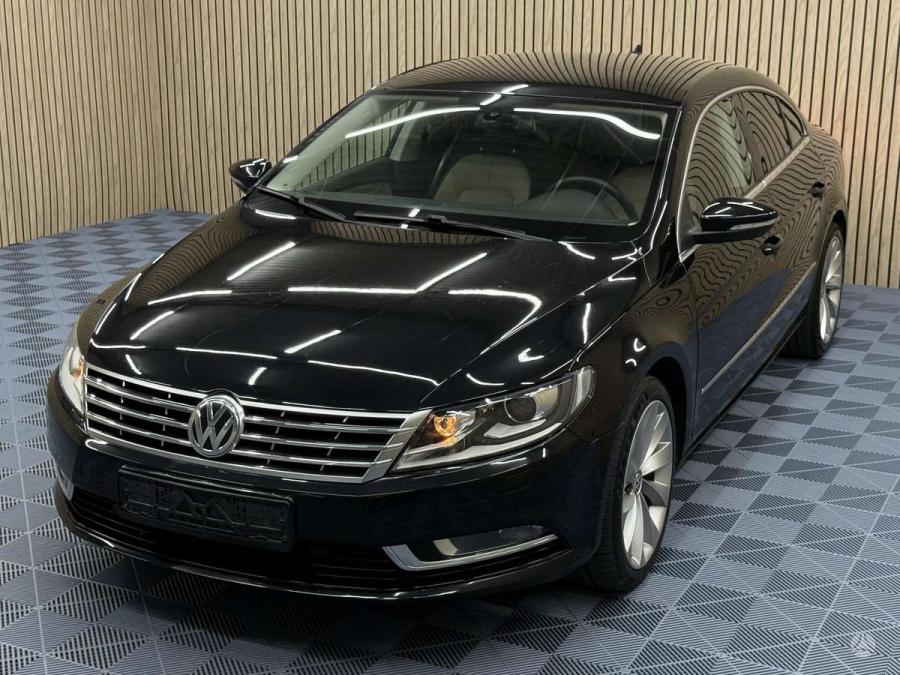Black Volkswagen CC / Passat CC 2012 in Marijampole, with an engine capacity of 1.97 L and mileage of 245 thousand km for 7900 €, photo 10 on AUTOMOTO.COM.LV